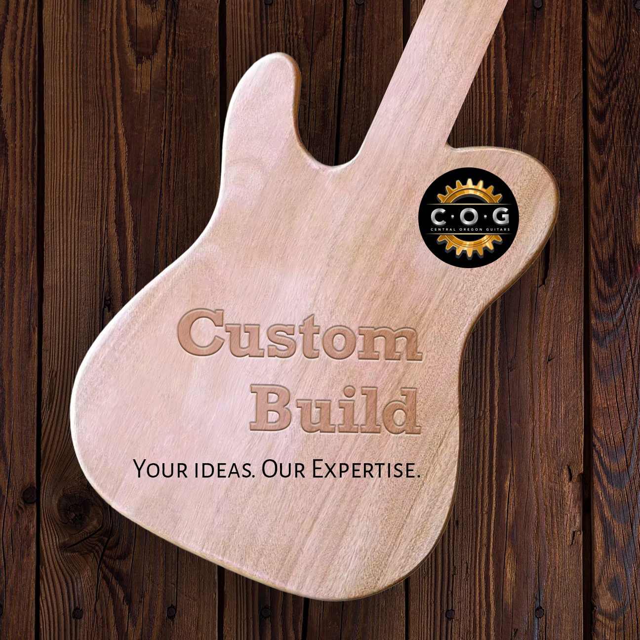Custom Guitar Build | Central Oregon Guitars